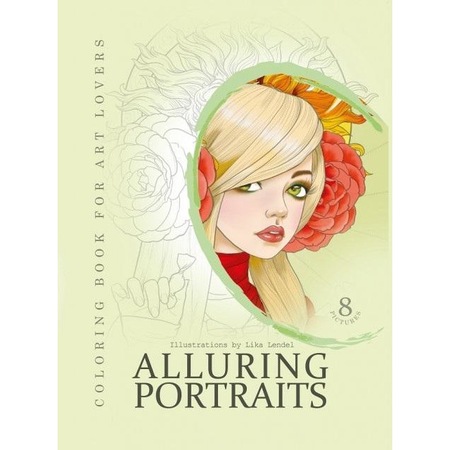 Carte de colorat, Fresh, Portraits, A4, verde - eMAG.ro