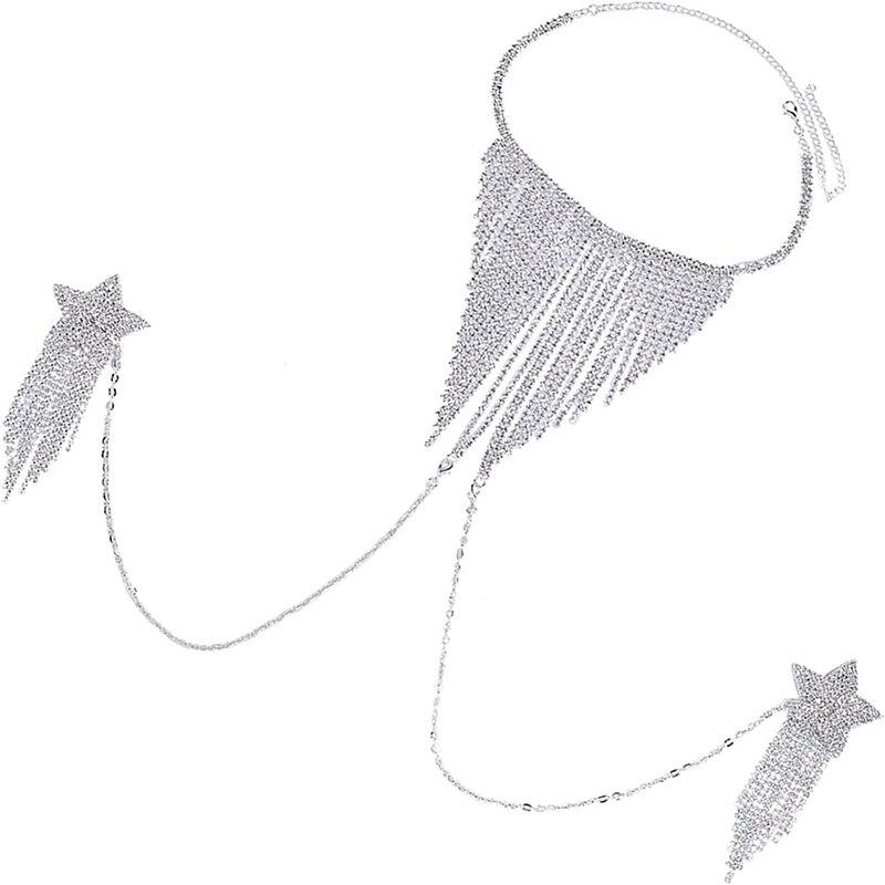 Lant corp, LLWL, forma stea, argintiu - eMAG.ro