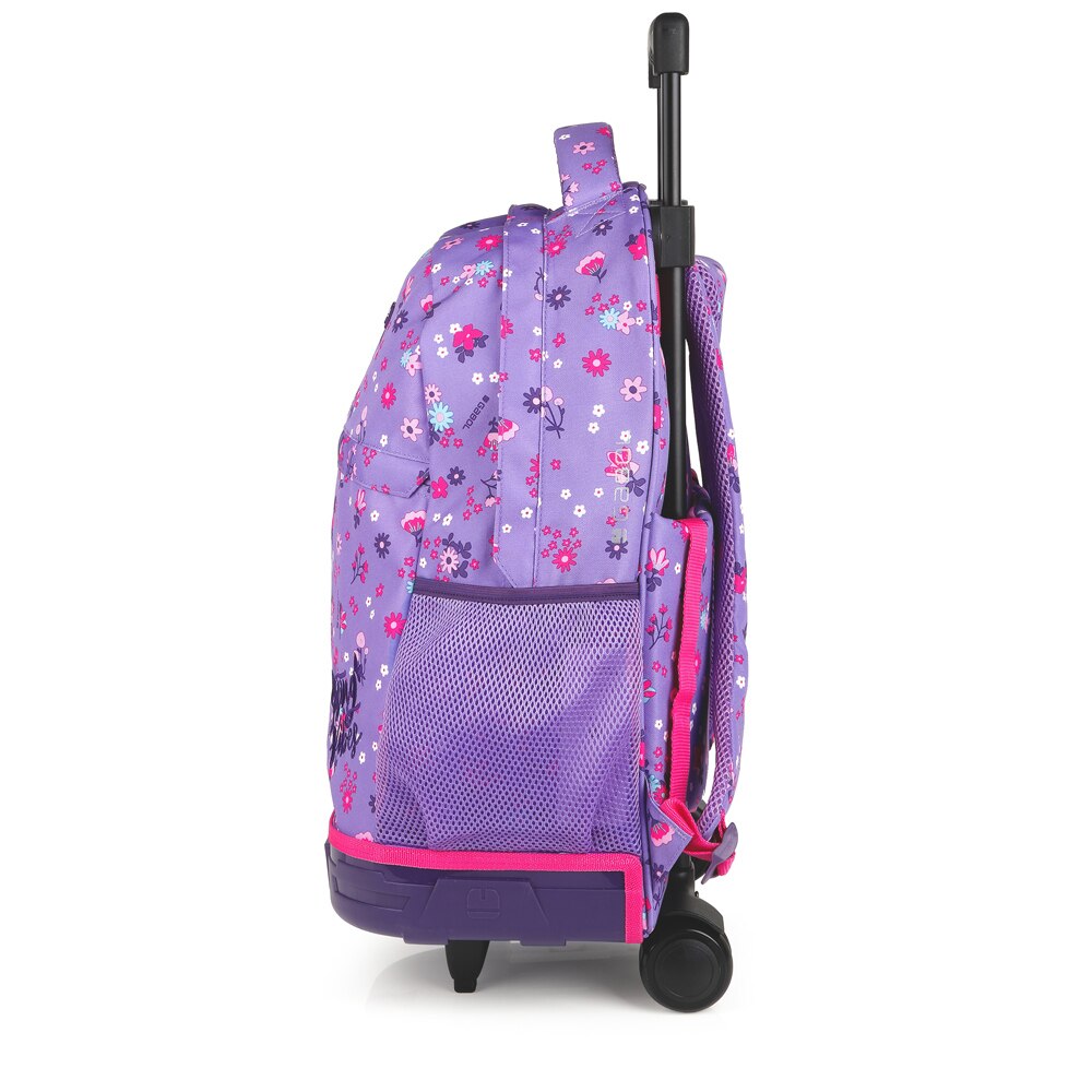 Rucsac scolar cu roti Gabol Violet, 34 x 46 x 20 cm - eMAG.ro