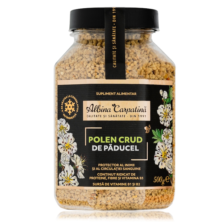 Polen Crud de Paducel 500g ALBINA CARPATINA - eMAG.ro