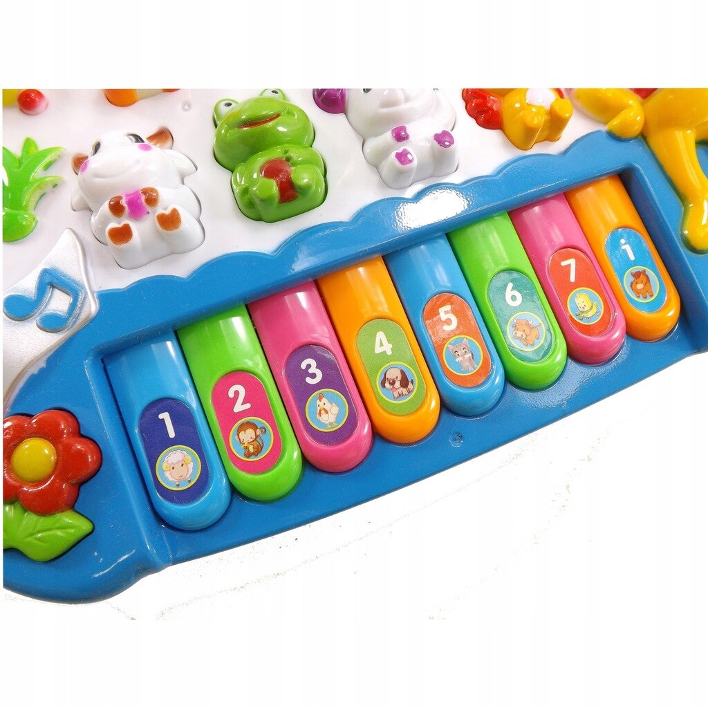 Pian de jucarie, Plastic, Multicolor, 3 Ani+ - eMAG.ro