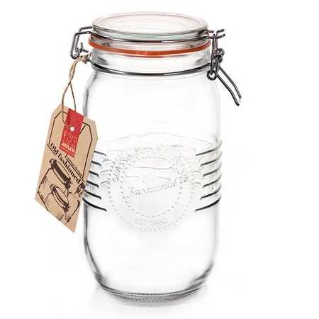Borcan, Old Fashioned, cu clema, 1.5L - eMAG.ro