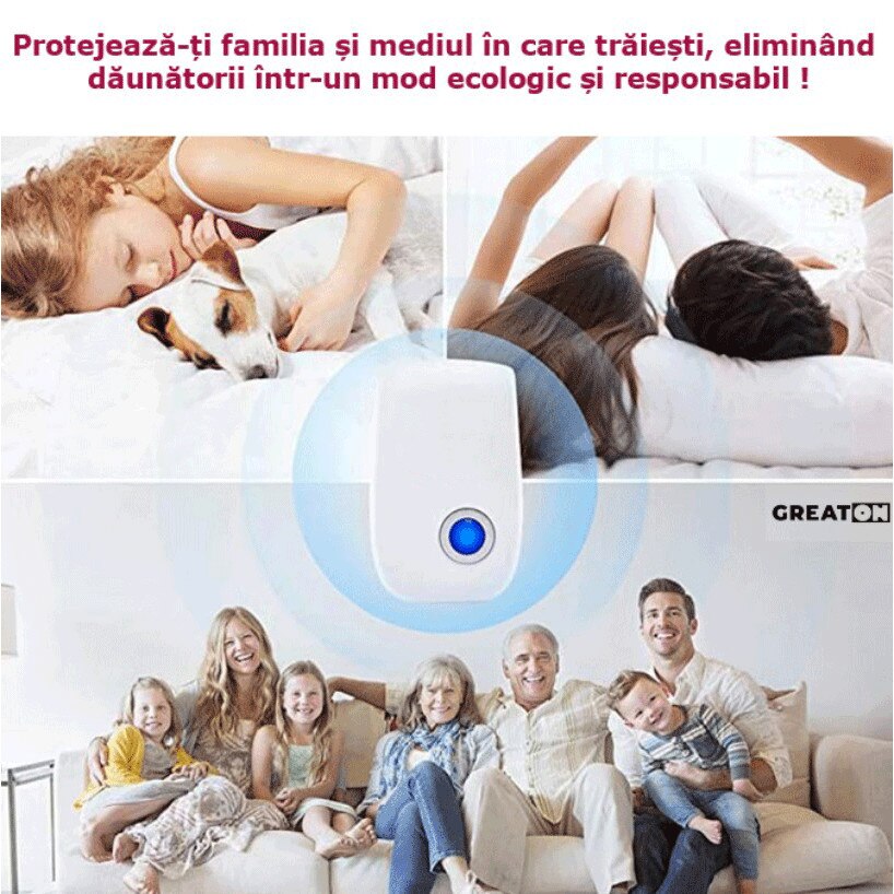 Aparat Anti-Daunatori GREATON Cu Unde Electromagnetice, La Priza ...
