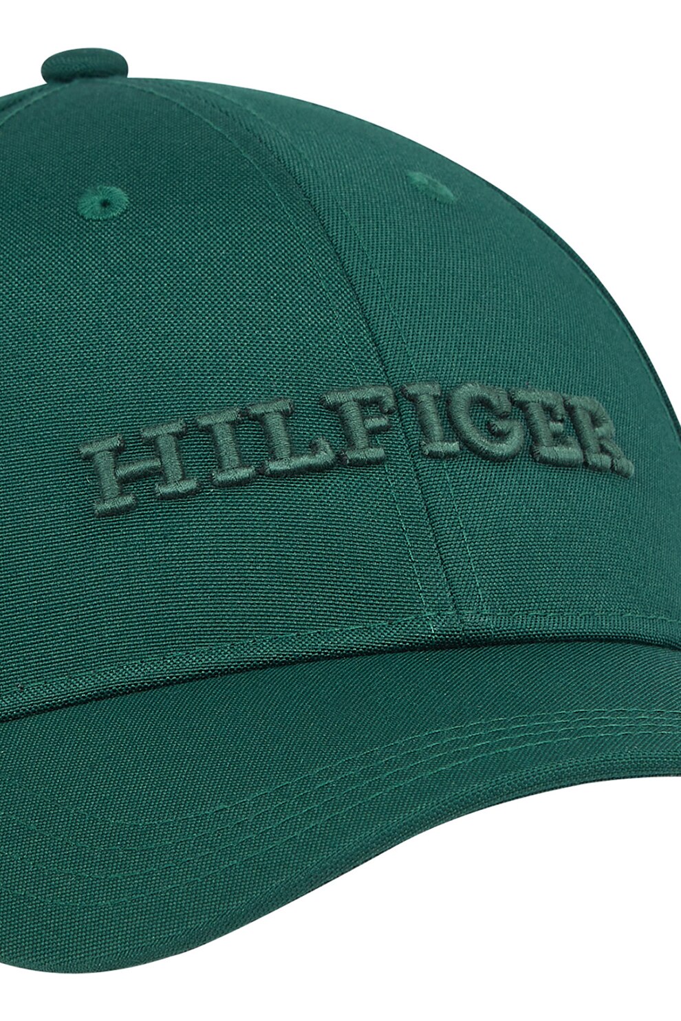 Tommy Hilfiger, Sapca ajustabila cu broderie logo, Verde, Verde marin ...