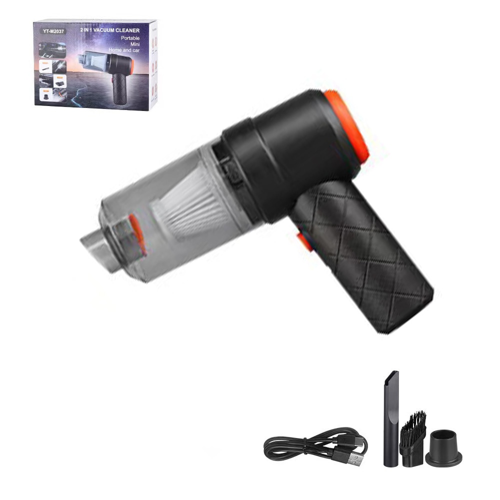 Mini aspirator portabil 3-in-1 de mare putere, Pentru masina casa si ...