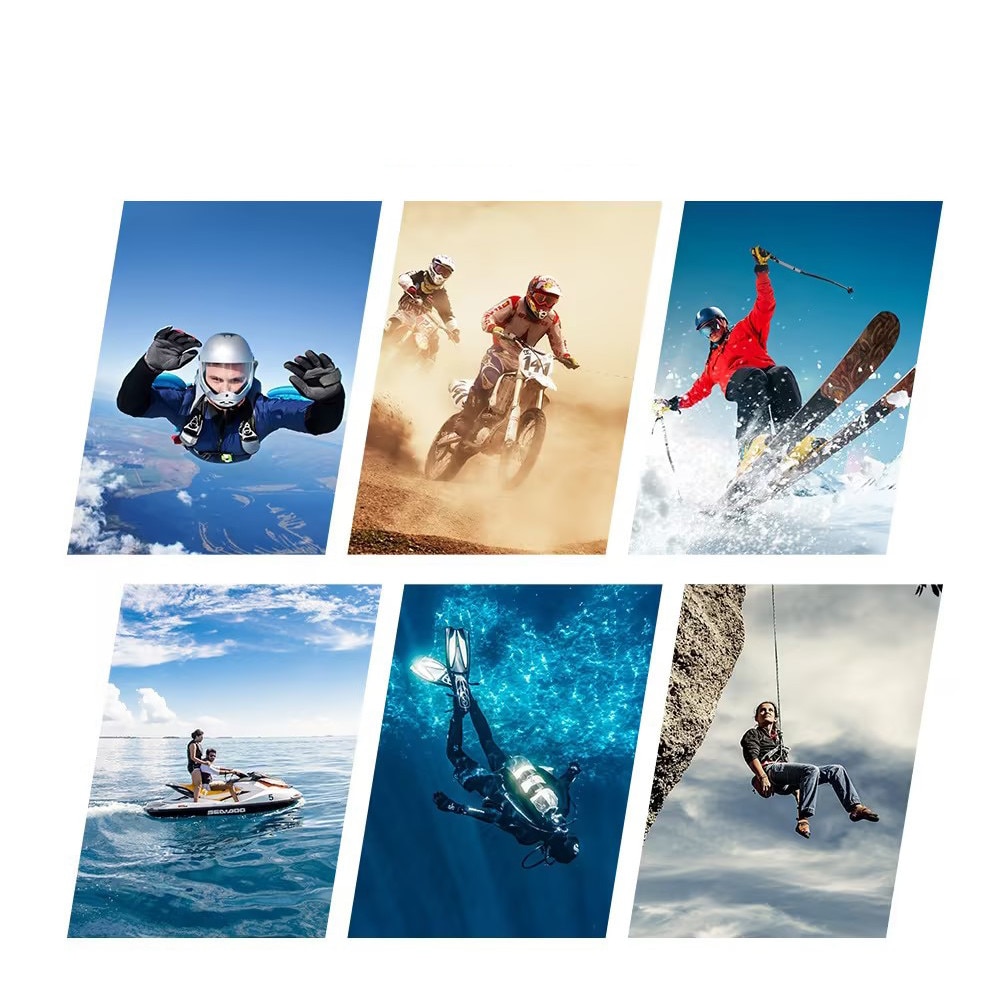 Camera de Actiune-Cam 5K Ultra HD, Foto 24 MP, 256 GB, Stabilizare ...