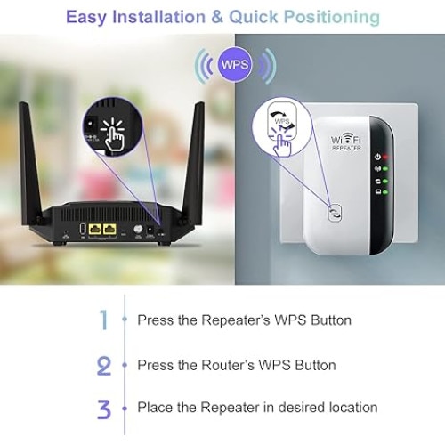 Adaptor Wireless Extender Amplificator Semnal Range Wifi, 2.4Ghz, 300 ...