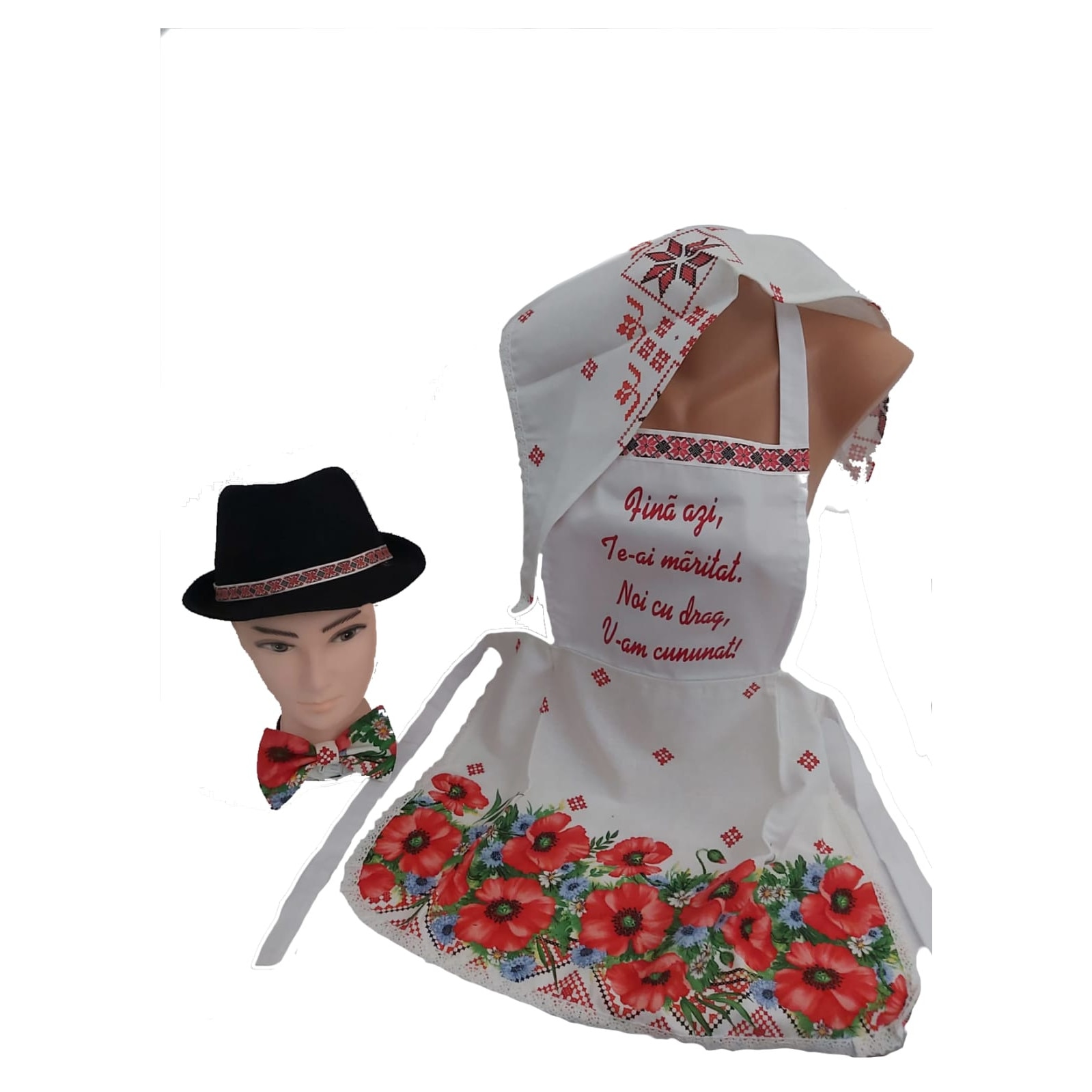 Set dezgatit mireasa si mire, nunta, Creativ, Maci - eMAG.ro