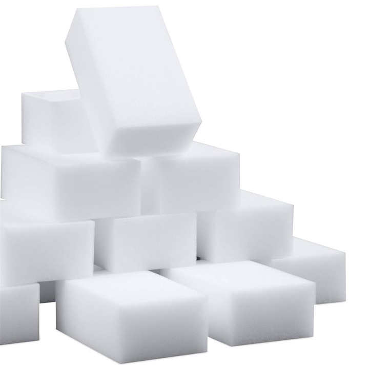 Set 100 Bureti de Curatare, Multifunctionali, Alb - eMAG.ro