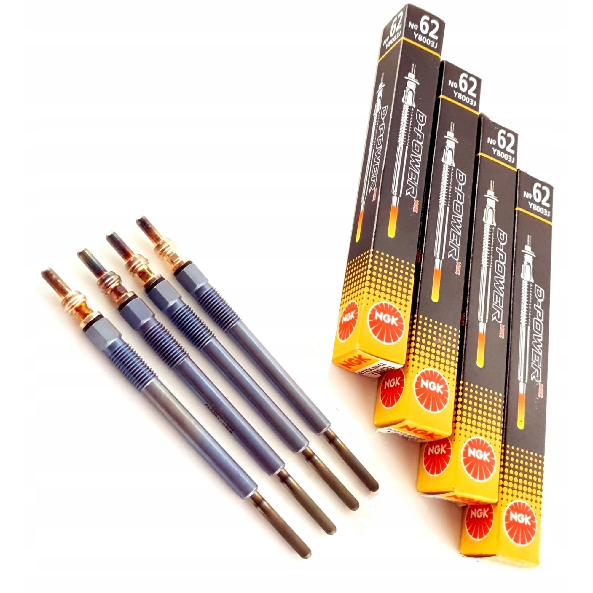 Set 4 bujii incandescente, NGK, 97256 - eMAG.ro