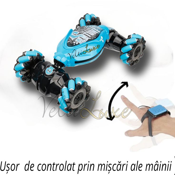 Masinuta cu telecomanda si control prin gesturi VeltiLuxe®, autonomie ...