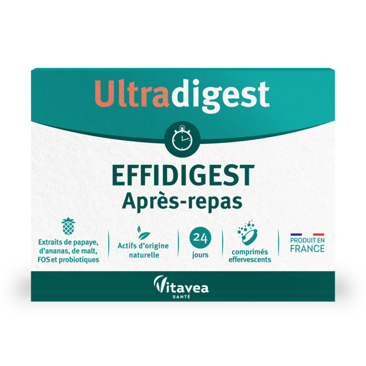 Supliment alimentar Effidigest Après Repas Ultradigest, 24 comprimate ...