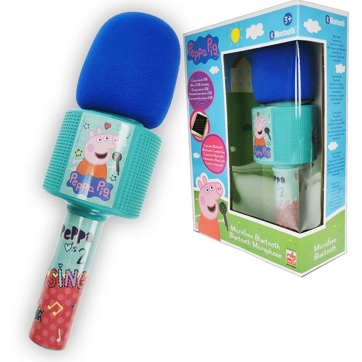 Microfon cu conexiune bluetooth Peppa Pig - eMAG.ro