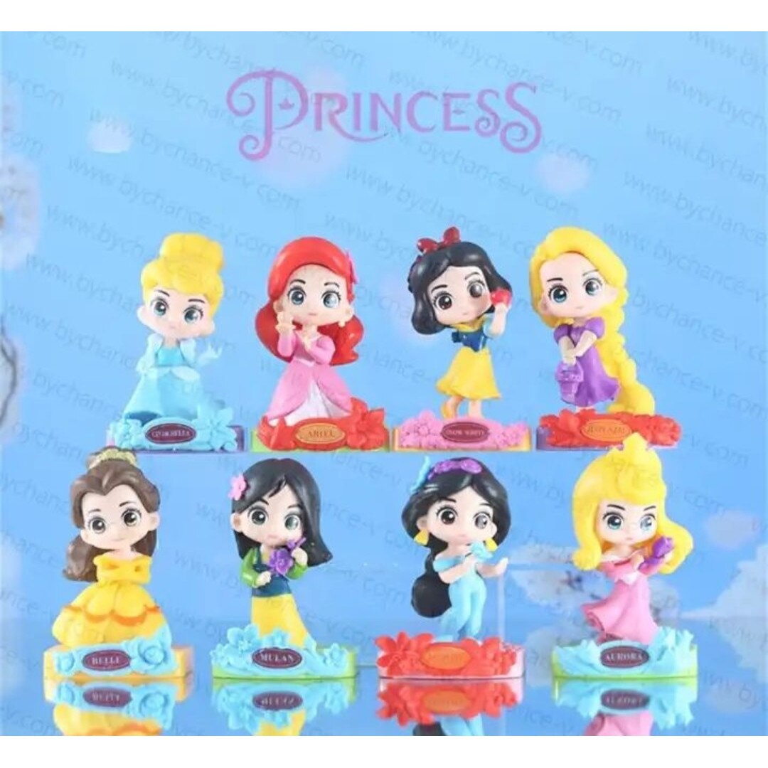 Set 6 Figurine Printese, Tnagora®, 9 cm - eMAG.ro