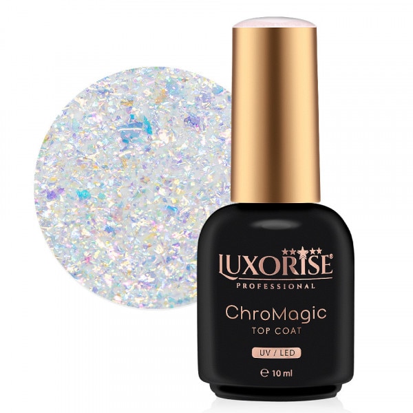 Top Coat LUXORISE - ChroMagic Top Coat 10ml - eMAG.ro
