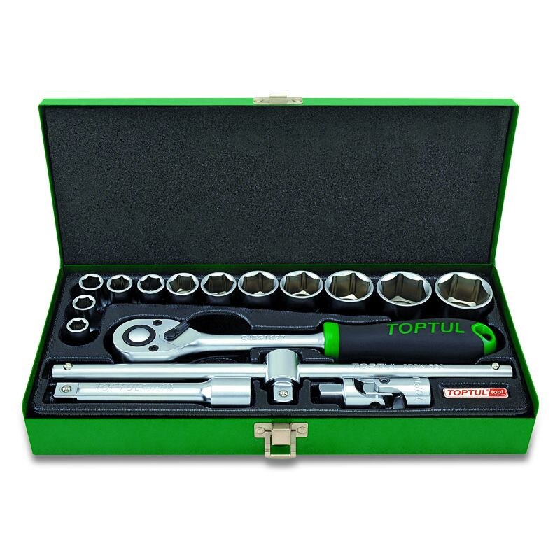 Set de instrumente hexagonal 16 buc, marime tubulara 12.5 mm - eMAG.ro