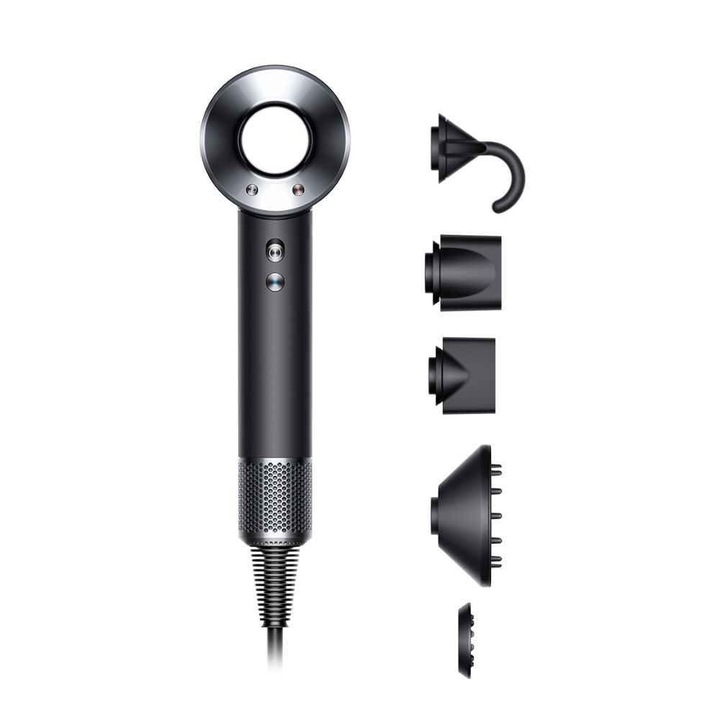 Uscator de par Dyson Supersonic HD08 Negru/Nichel - eMAG.ro