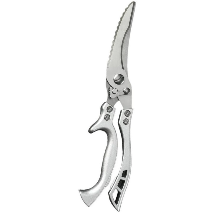 Foarfeca de Bucatarie Multifunctionala, cu Lame din Otel Inoxidabil ...