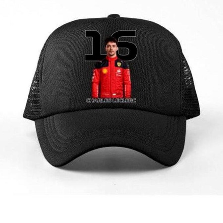 Sapca de baseball Charles Leclerc Formula 1 2024 - Negru-Negru - eMAG.ro