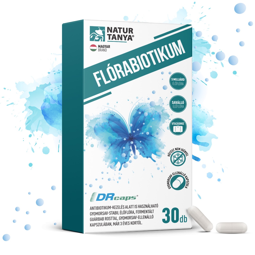 FLORABIOTIKUM, Probiotice + Prebiotice fermentate, 30 capsule - eMAG.ro