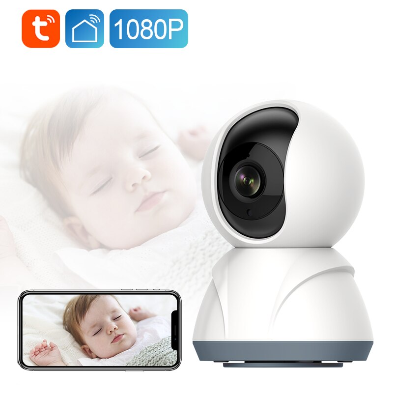 Baby Monitor si Camera Audio-Video WIFI VeeZoom, Rotire 355°, Sunet ...