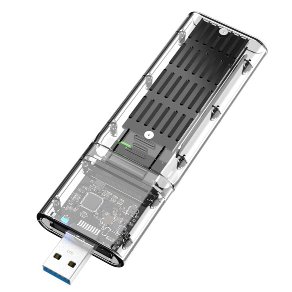 Külső SSD rack, USB 3.0, fekete - eMAG.hu