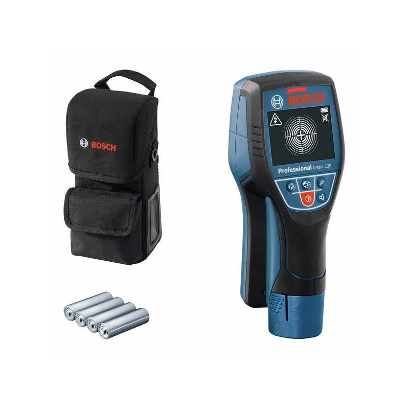 BOSCH - Detector cabluri D-tect 120, adancime 120mm, compatibil cu acum ...