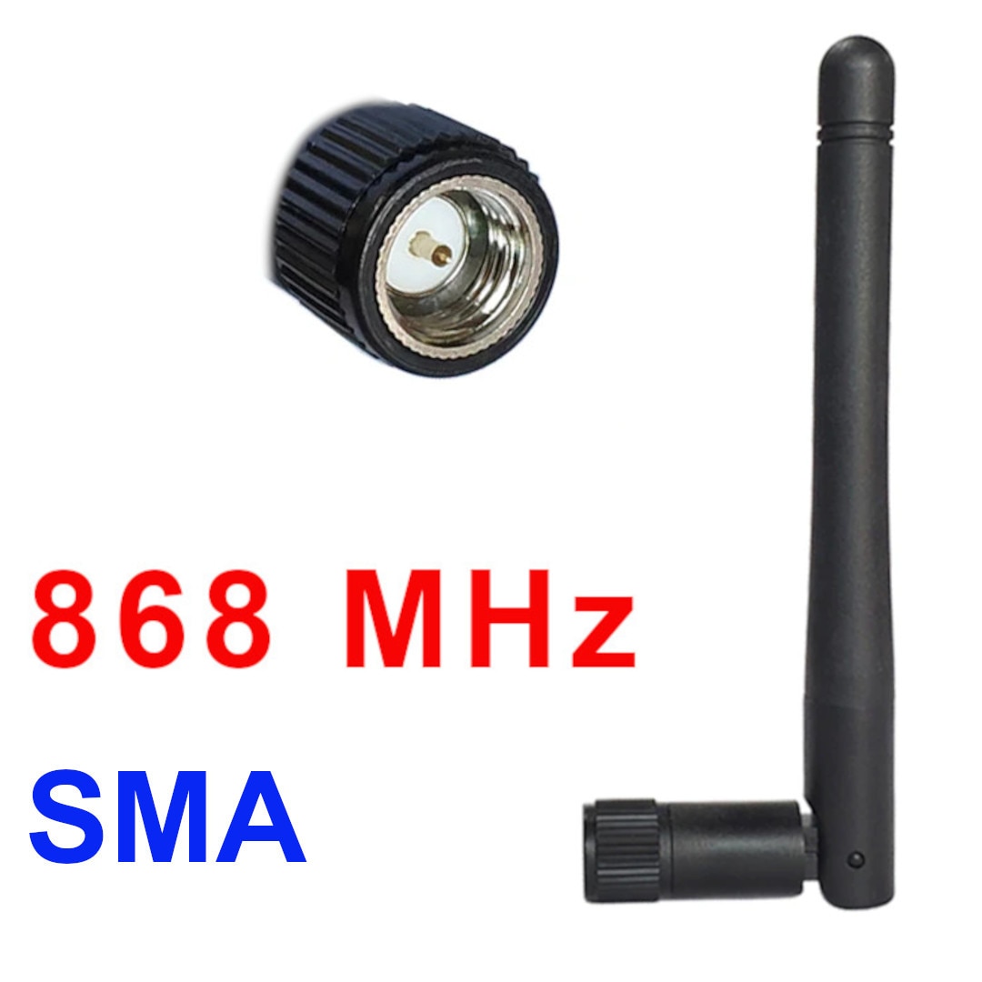Antena, 868MHz/915MHz, 3dBi, SMA, Negru - eMAG.ro