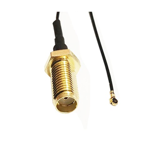 Adaptor pigtail, MHF4, SMA, 1m, Negru - eMAG.ro
