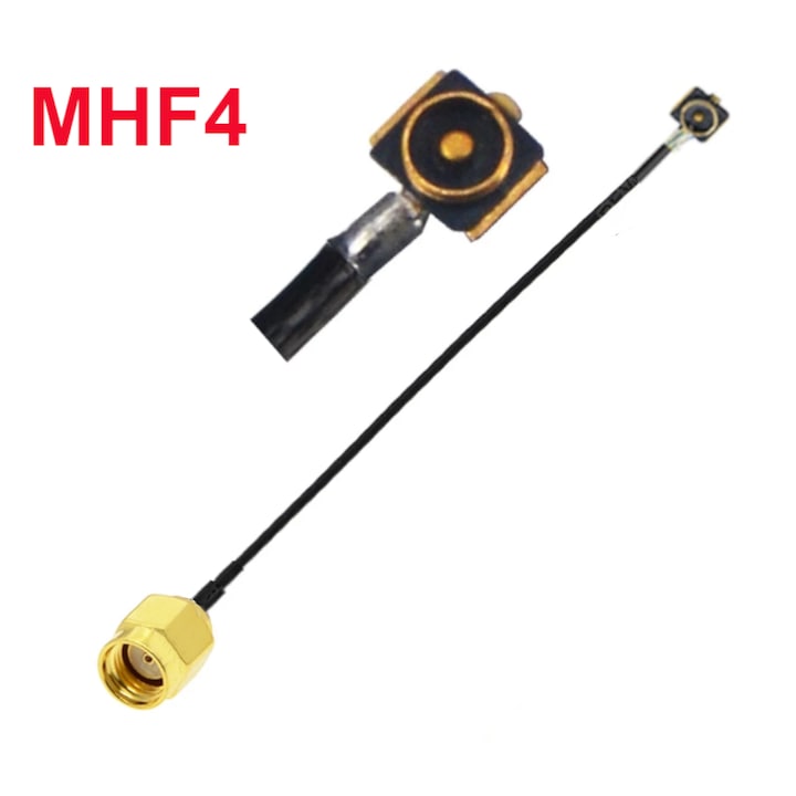 Conector pigtail, MHF4, PCB - mufa RP SMA, 30cm - eMAG.ro
