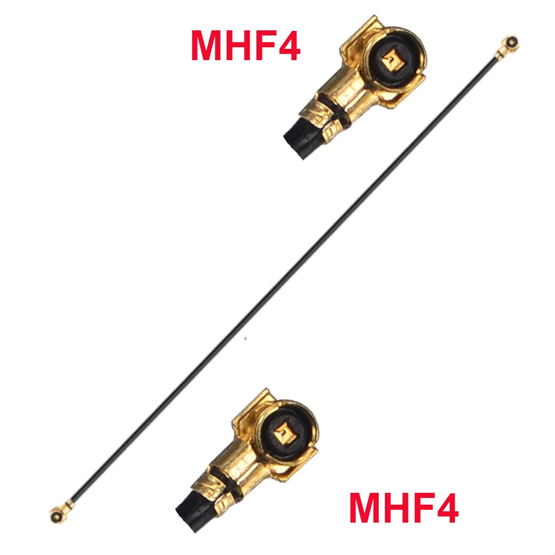 Conector antena, MHF4-IPX4/MHF4-IPX4, 5 cm, Negru/Auriu - eMAG.ro