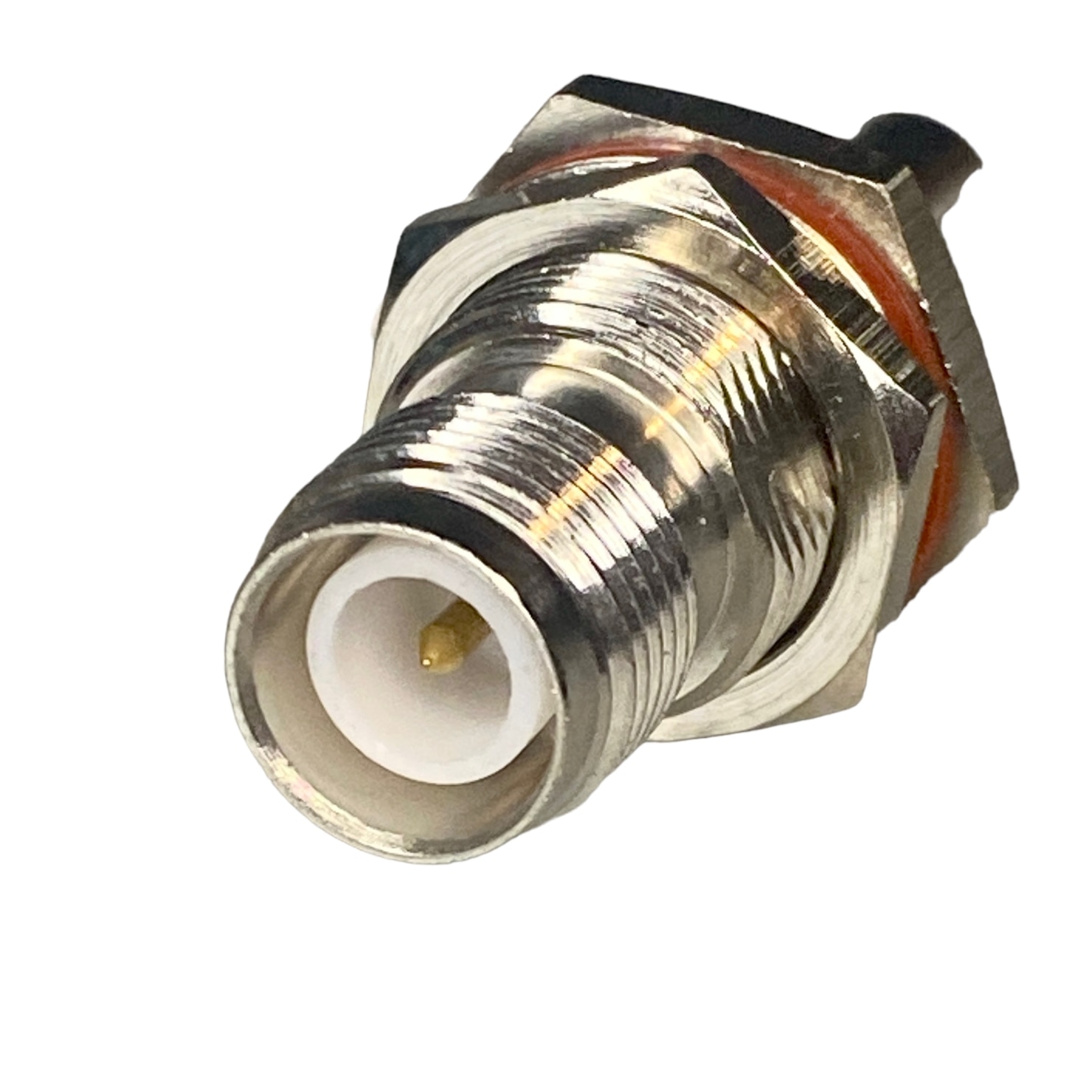 Conector coaxial, TNC-RP, pentru cablu H155, montare pe panou, 50Ω ...