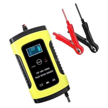 Redresor acumulatori MOSMAOO®, 12V5A, max 4-100Ah, Cu display ...