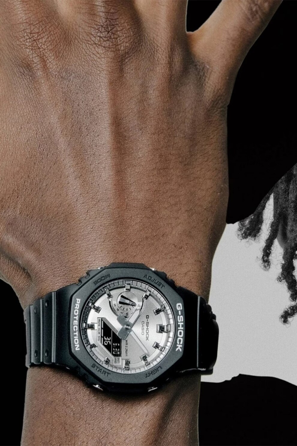 Casio, Ceas analog si digital G-Shock, Negru - eMAG.ro