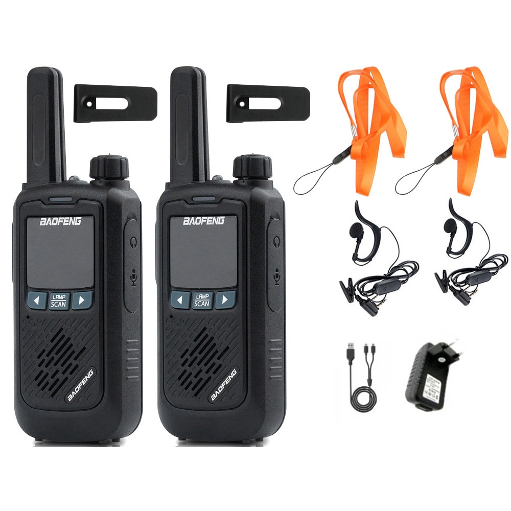 Statii emisie receptie walkie-talkie, WTO®, 16 canale, afisaj digital ...