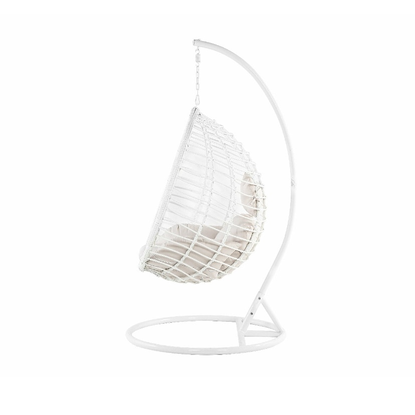 Leagan tip cuib JRH cu suport inclus alb, perna alb, greutate suportata ...