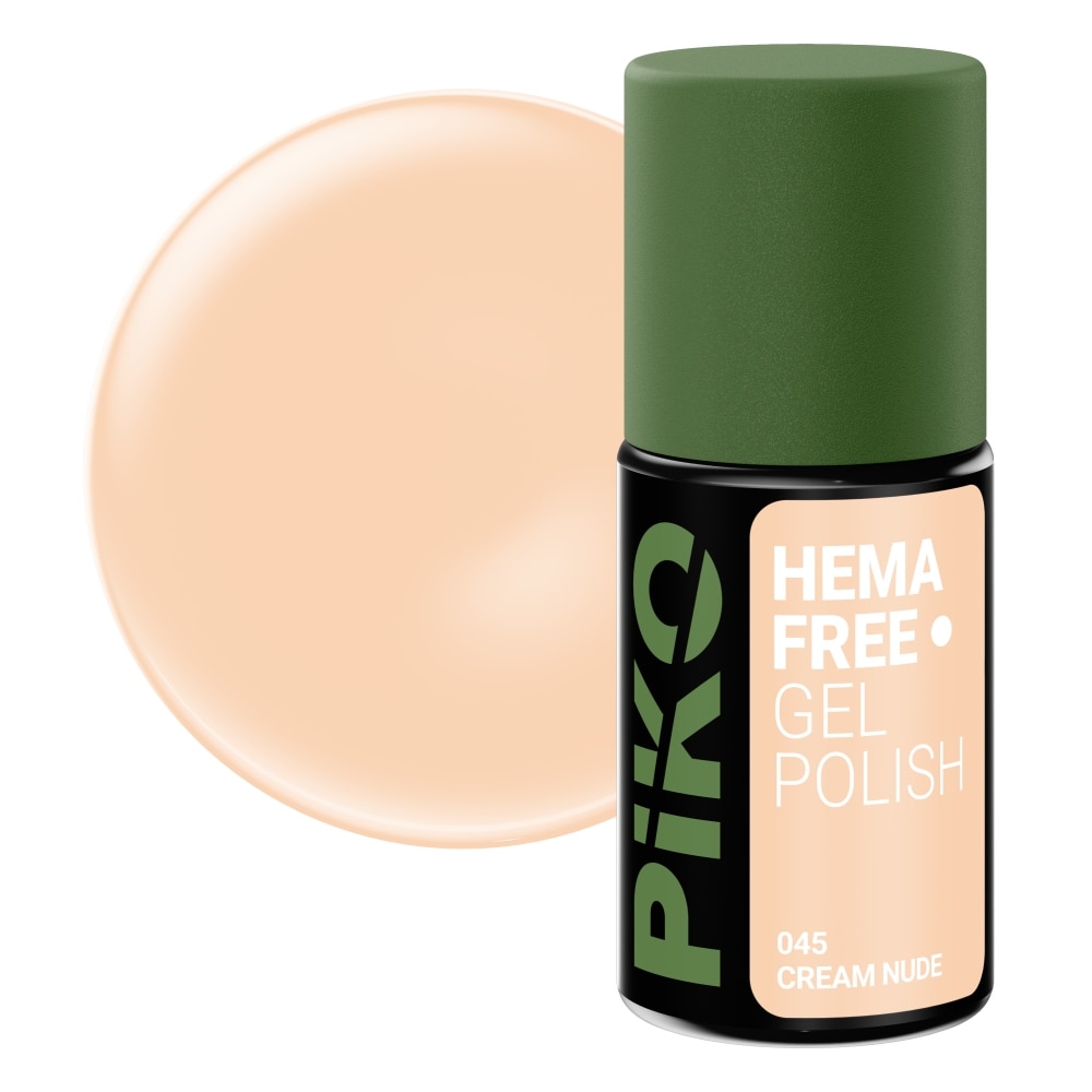Полуперманентен лак за нокти Piko Hema Free 045 Cream Nude - eMAG.bg