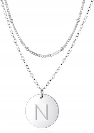 Set 2 coliere dama, Luka, Inox, Argintiu - eMAG.ro