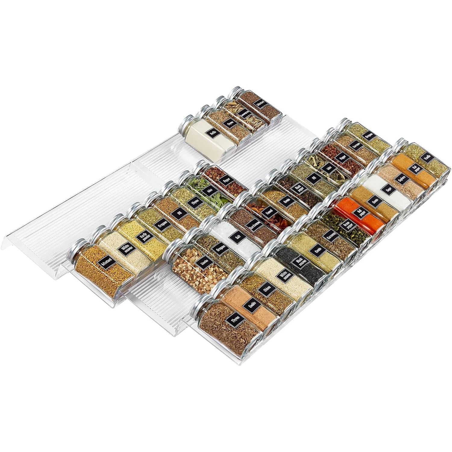 Organizator de Sertar pentru Condimente Lifewit, din Plastic, Reglabil ...