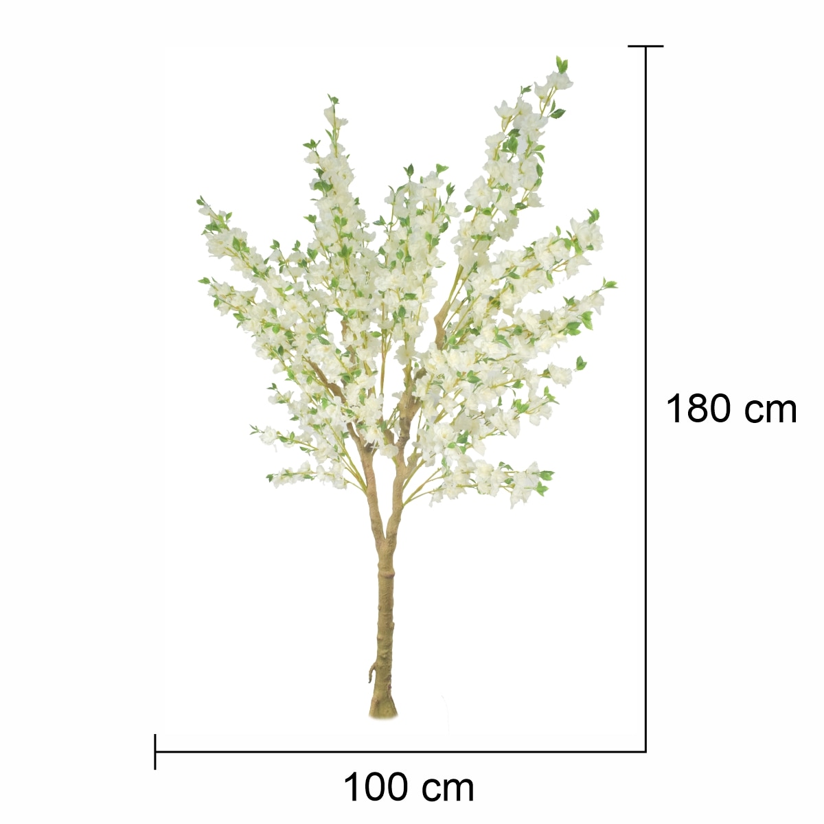 Copac artificial, Cires (Sakura) fara ghiveci, Naimeed D5603, 180x100 ...