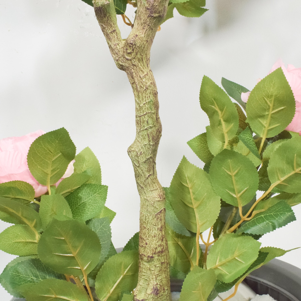 Copac artificial, Trandafir fara ghiveci, Naimeed D5611, 125x65 cm, Roz ...