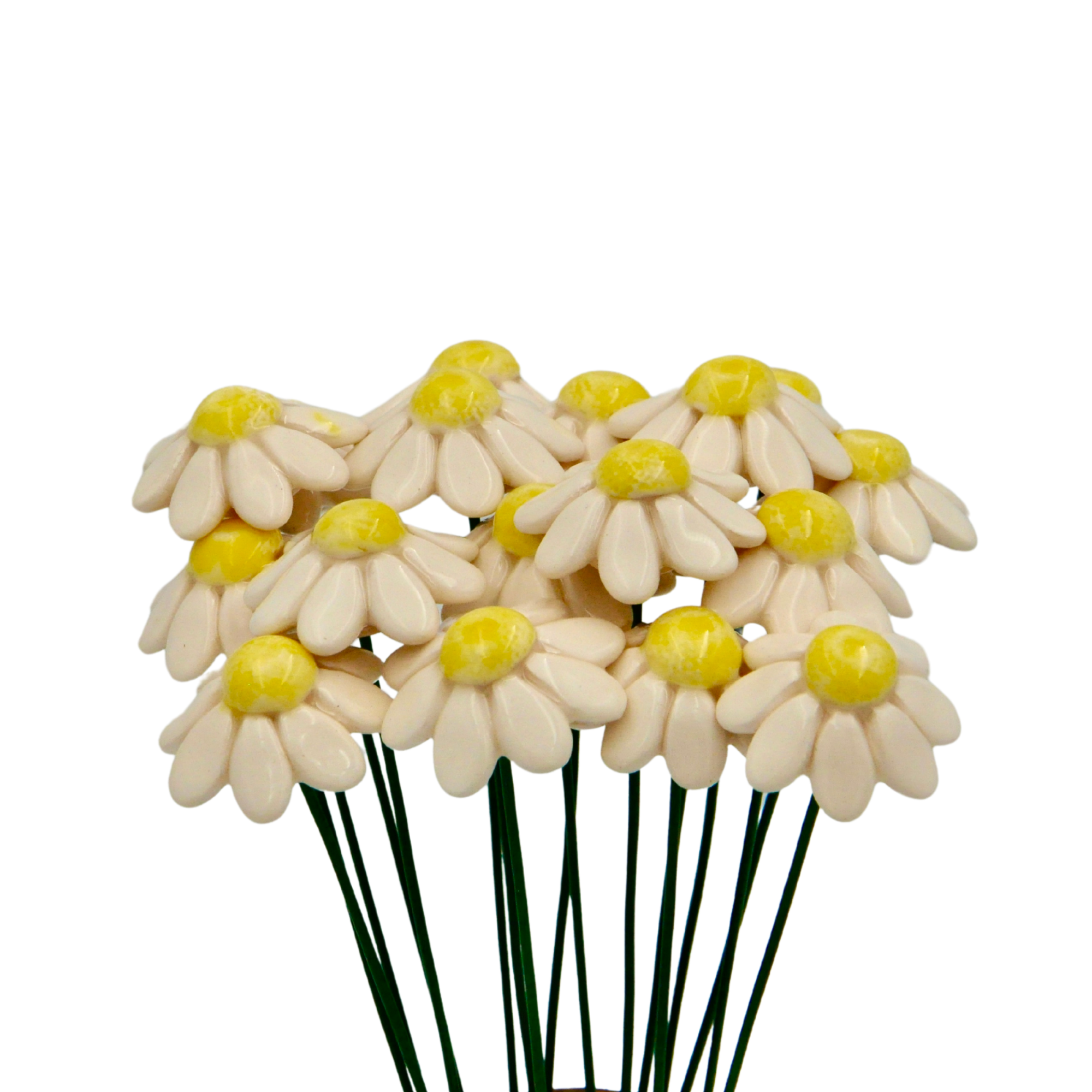 Floare Ceramica, Musetel, Alb - eMAG.ro