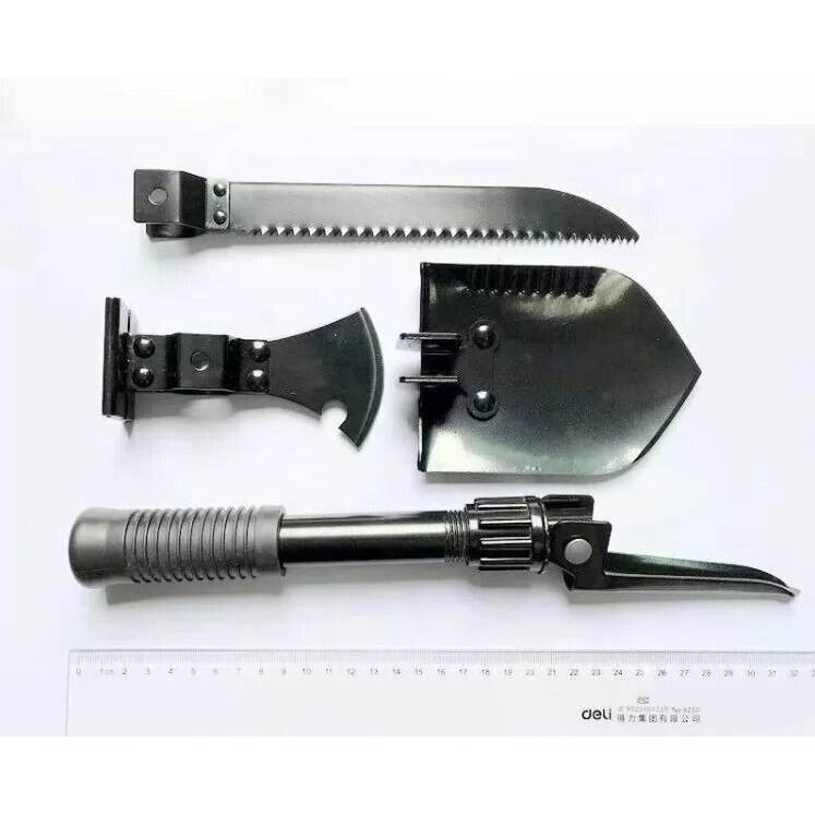 Set lopata pliabila multifunctionala 4 in 1 de inalta calitate ...