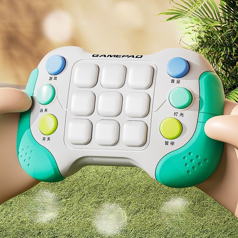 Jucarie Interactiva Flippy, Tip Consola Pop It, 6 butoane functionale ...