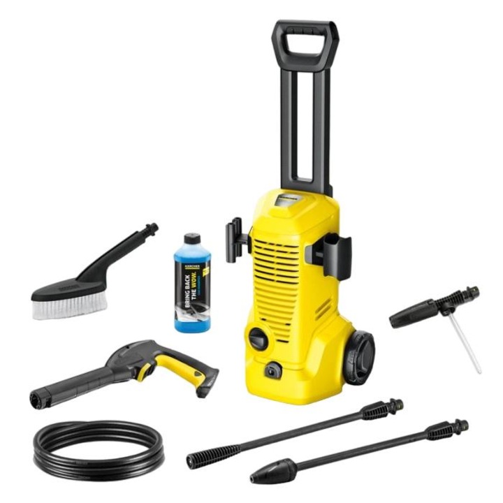 Aparat de spalat cu presiune, Karcher K 2 Premium Car, Galben - eMAG.ro