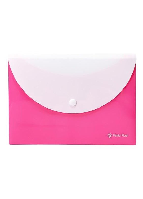 Mapa A5, PANTA PLAST, Polipropilena, Capacitate 40 coli, Roz - eMAG.ro