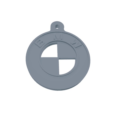 Breloc chei, "BMW", 52X 62 mm argintiu - eMAG.ro