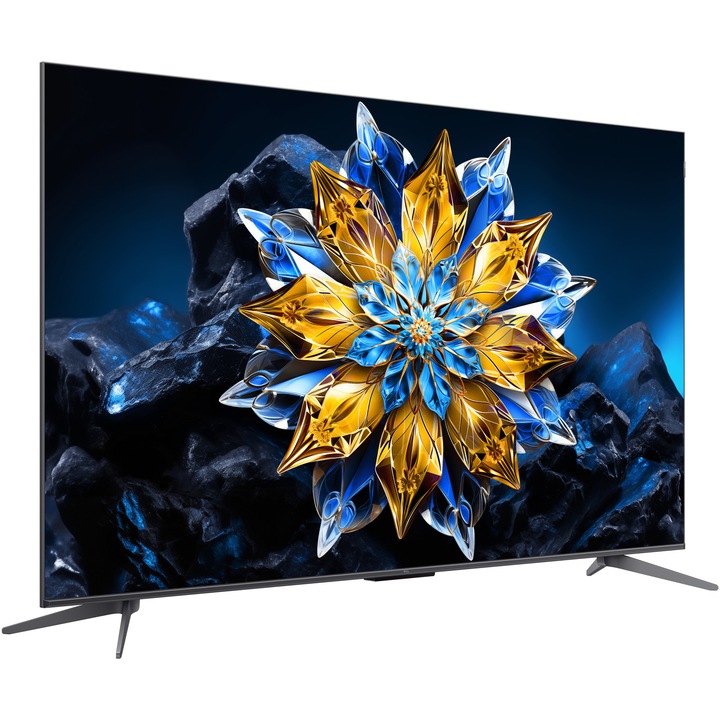TCL 55C655 Pro Smart LED Televízió, 139 cm, 4K,QLED, HDR, Google TV ...