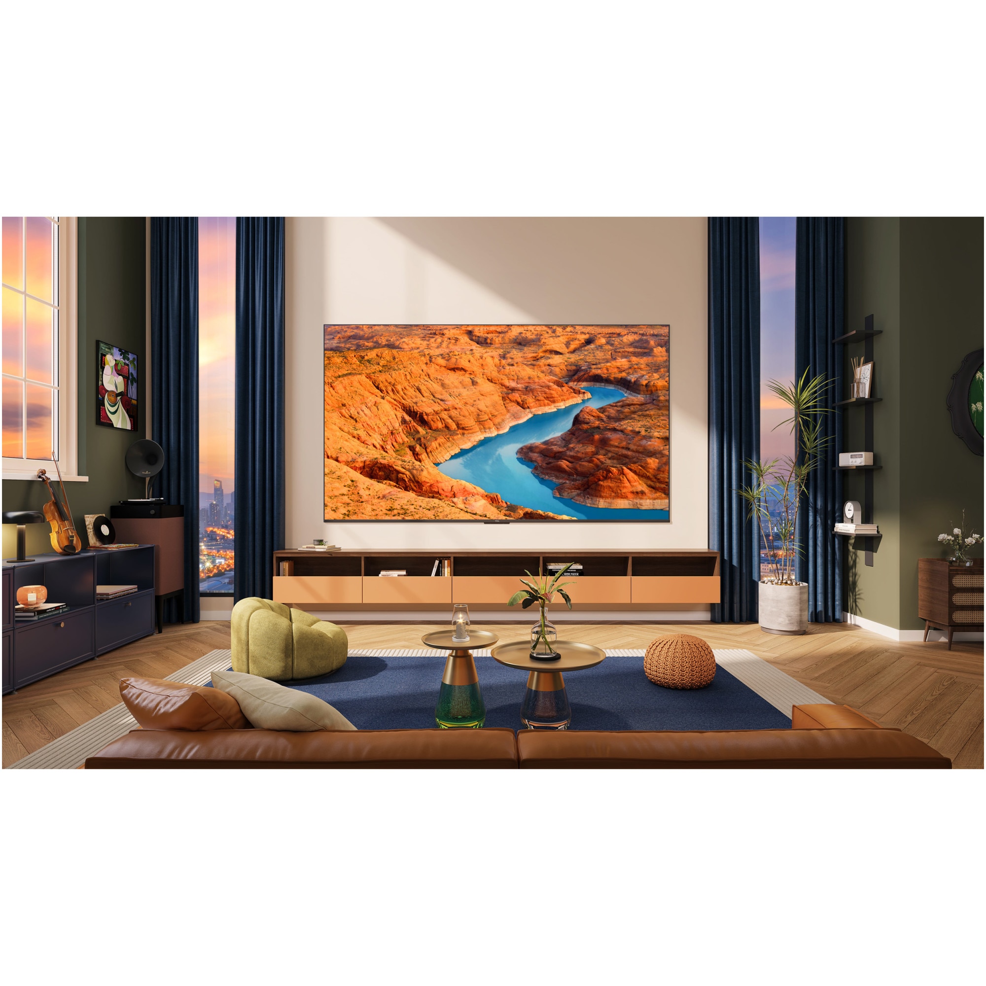 TCL 98C655 Smart LED Televízió, 248 cm, 4K,QLED, HDR, Google TV - eMAG.hu
