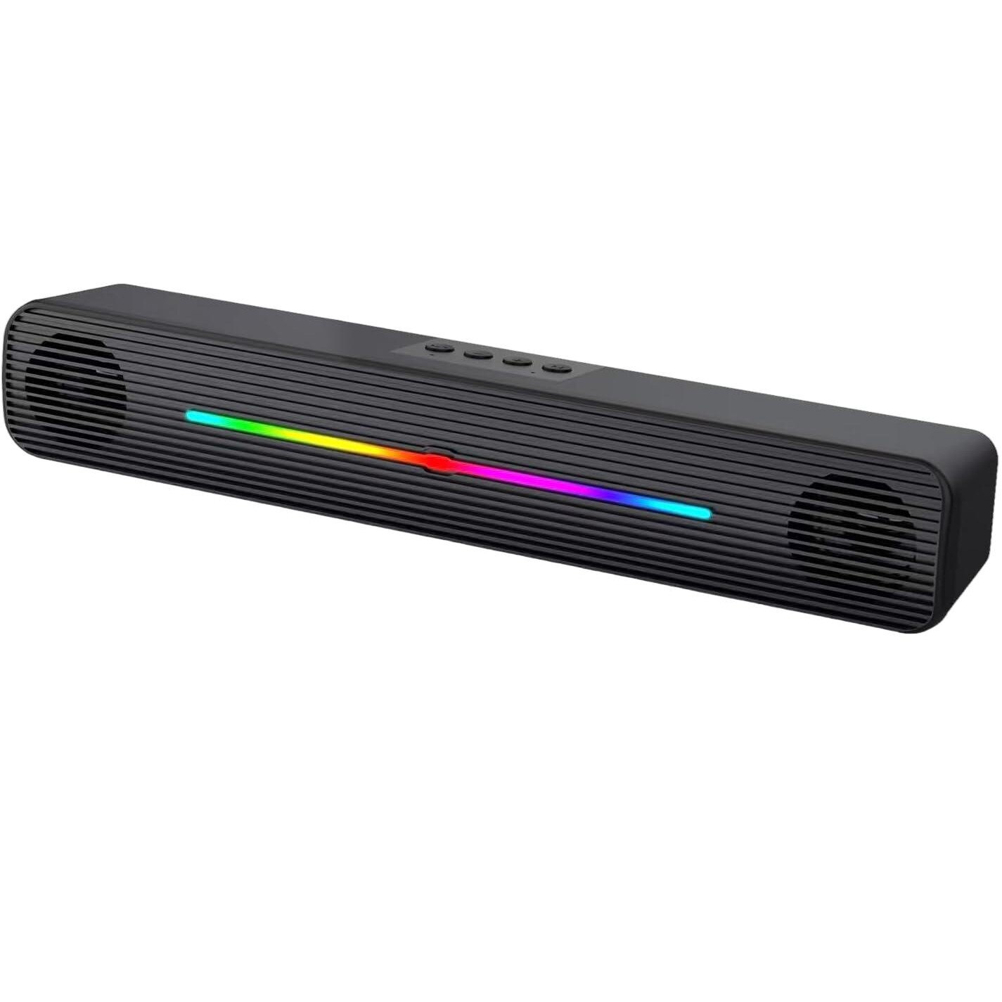 Boxe gaming Soundbar, Bailink, Bluetooth 5.1, 6W RMS, AUX jack 3.5mm ...